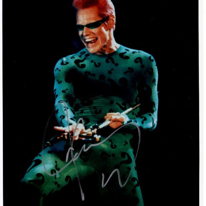 Jim Carrey Signed Autograph - Etsy