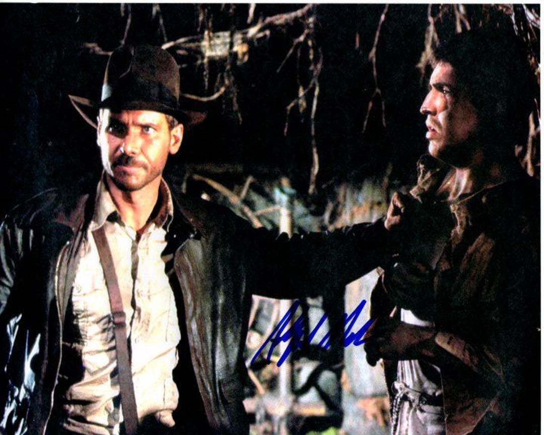 Alfred Molina Signed Autographed 8x10 Indiana Jones W/ Harrison Ford ...