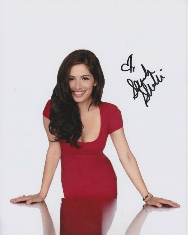 Sarah Shahi Signed Autographed 8x10 Fairly Legal Kate Reed Photo - Etsy