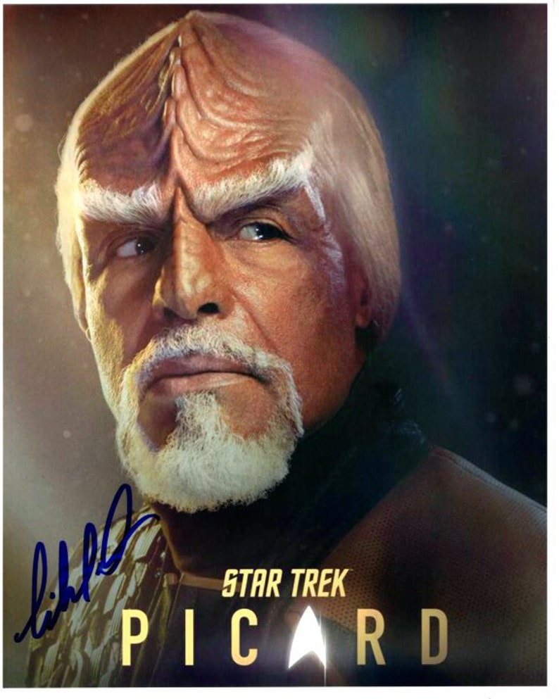 Michael Dorn Signed Autographed 8x10 Star Trek Picard Worf Photo - Etsy