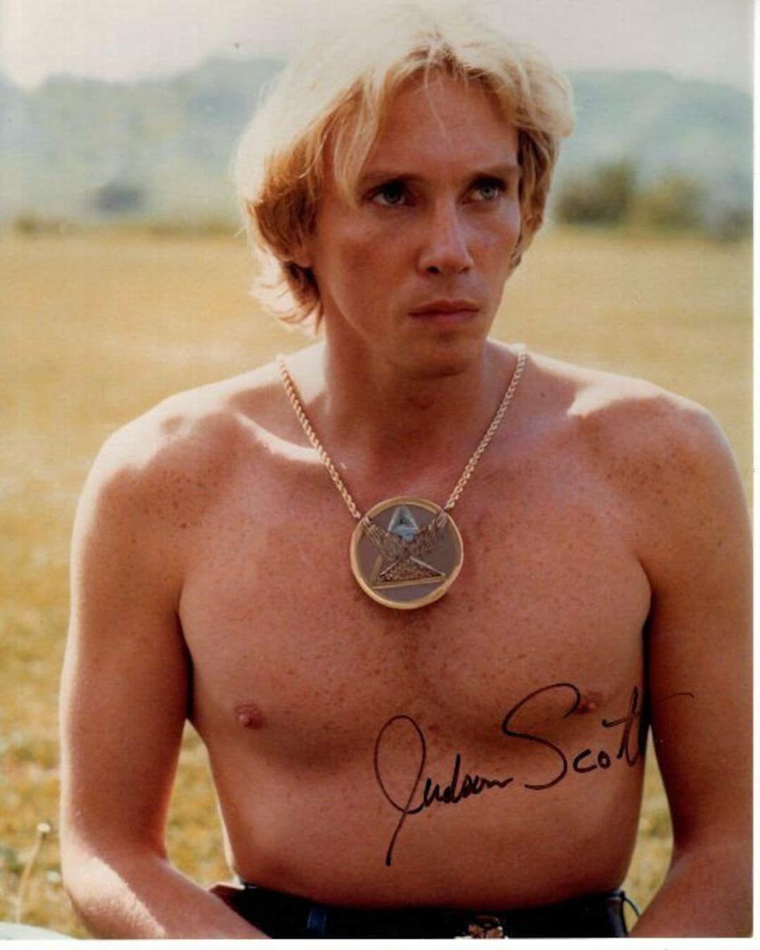 Judson Scott Signed Autographed 8x10 the Phoenix Bennu of the Golden ...