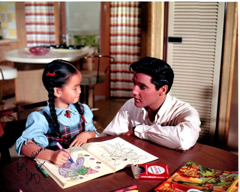 Vicky Tiu Signed Autographed 8x10 It Happened at the World's Fair W ...