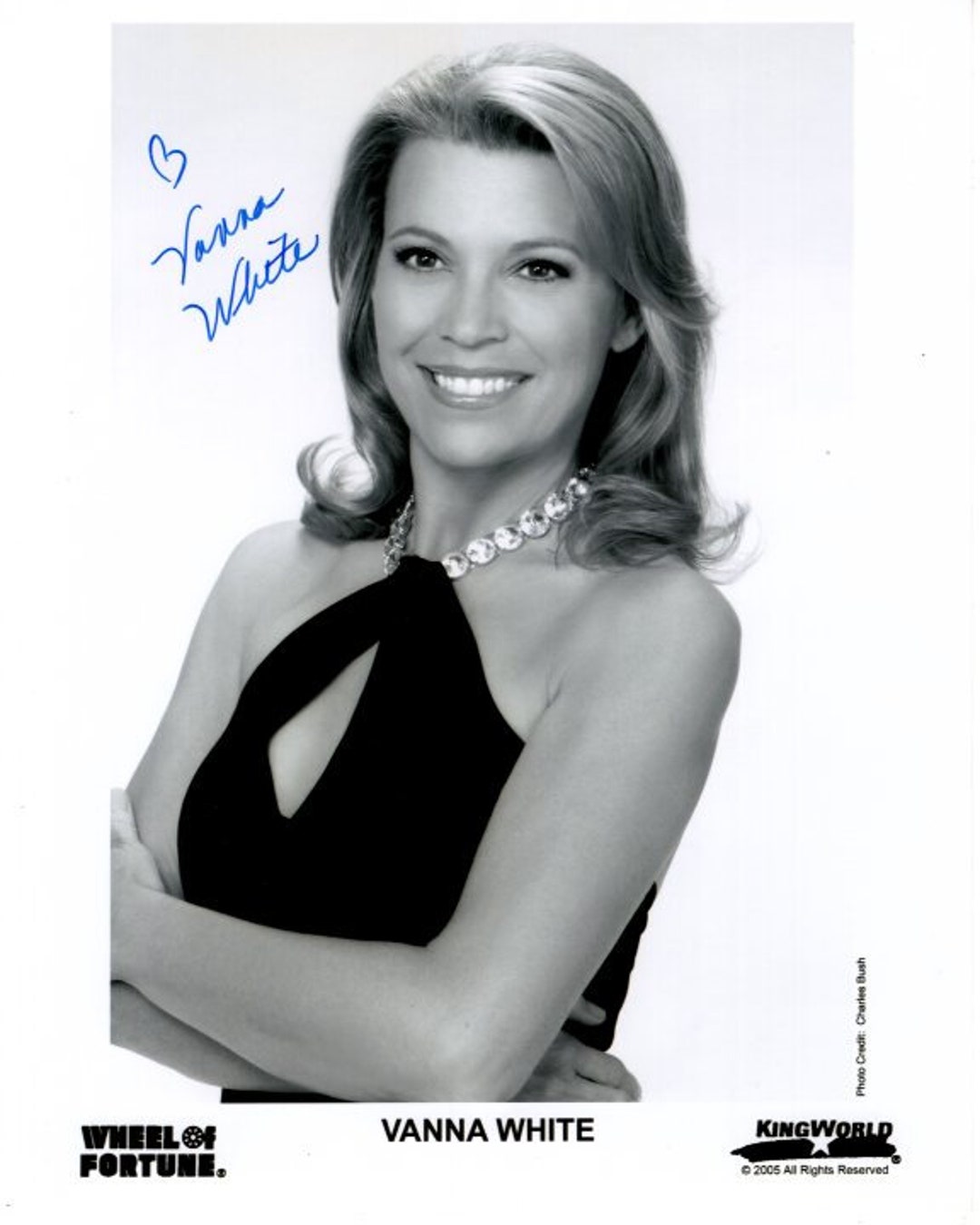 Vanna White Signed Autographed 8x10 Wheel of Fortune Photo - Etsy