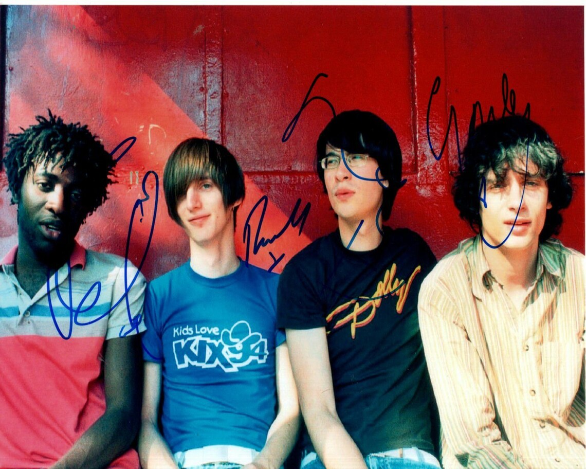 Bloc Party Signed Autographed Group 8x10 Photo - Etsy