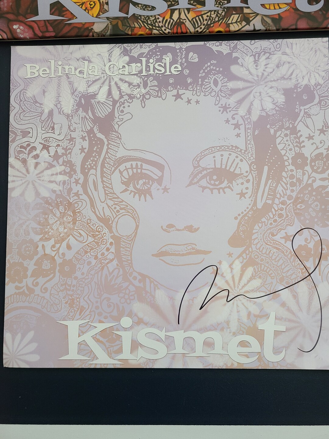 Belinda Carlisle Signed Autographed Kismet Lp Album Record Insert - Etsy