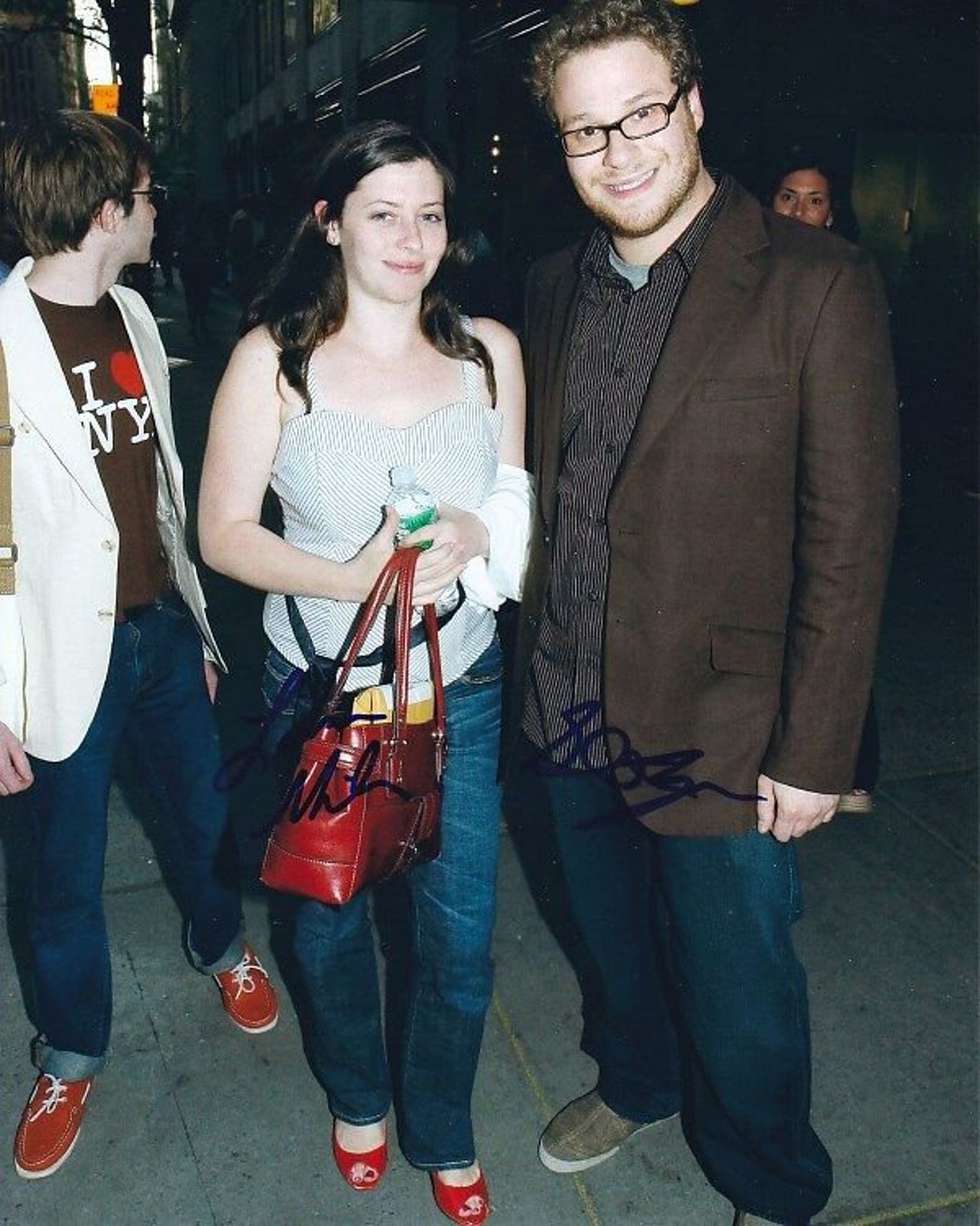 Seth Rogen and Lauren Miller Signed Autographed 8x10 Original Photo - Etsy