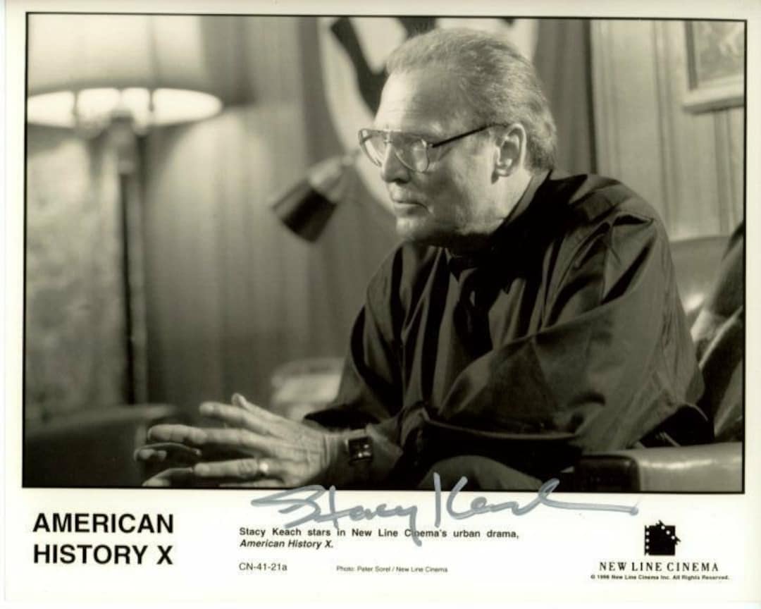 Stacy Keach Signed Autographed 8x10 American History X Cameron ...