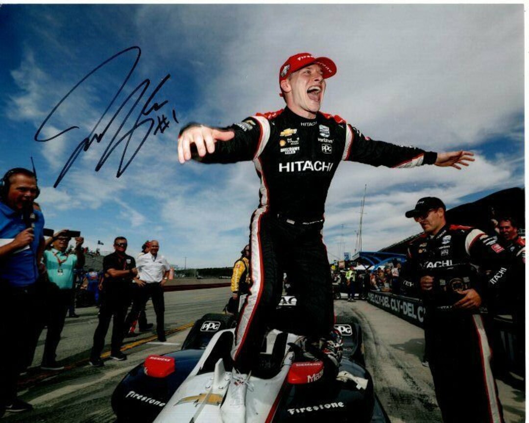 Joseph Newgarden Signed Autographed 8x10 Indycar Race Car Driver Photo ...