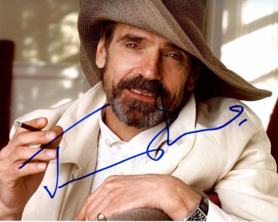 Jeremy Irons Signed Autographed 8x10 Photo - Etsy