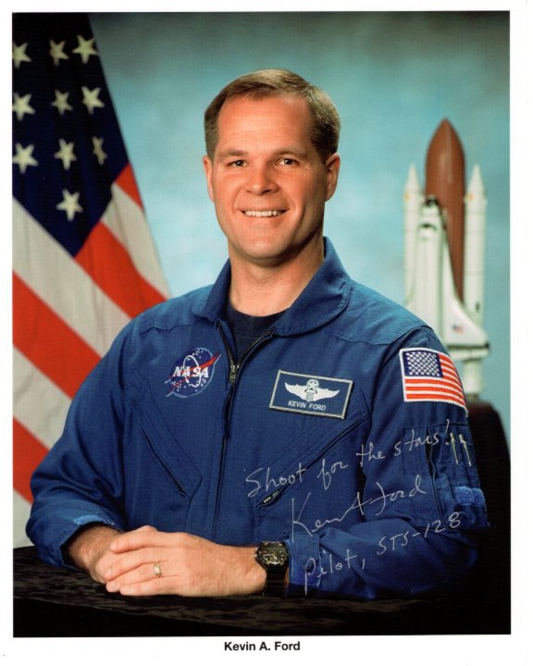 Kevin A. Ford Signed Autographed 8x10 NASA Astronaut Litho Photo GREAT ...