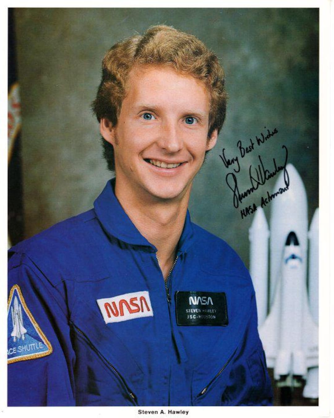 Steven A. Hawley Signed Autographed 8x10 NASA Astronaut Litho Photo - Etsy
