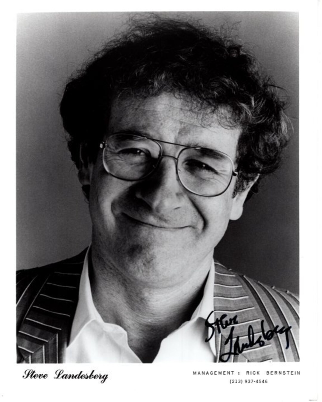 Steve Landesberg Signed Autographed 8x10 Agency Press Photo - Etsy