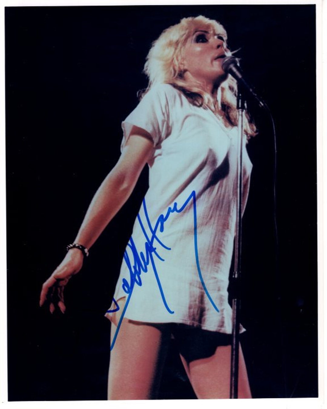 Debbie Harry Signed Autographed 8x10 Blondie Photo - Etsy