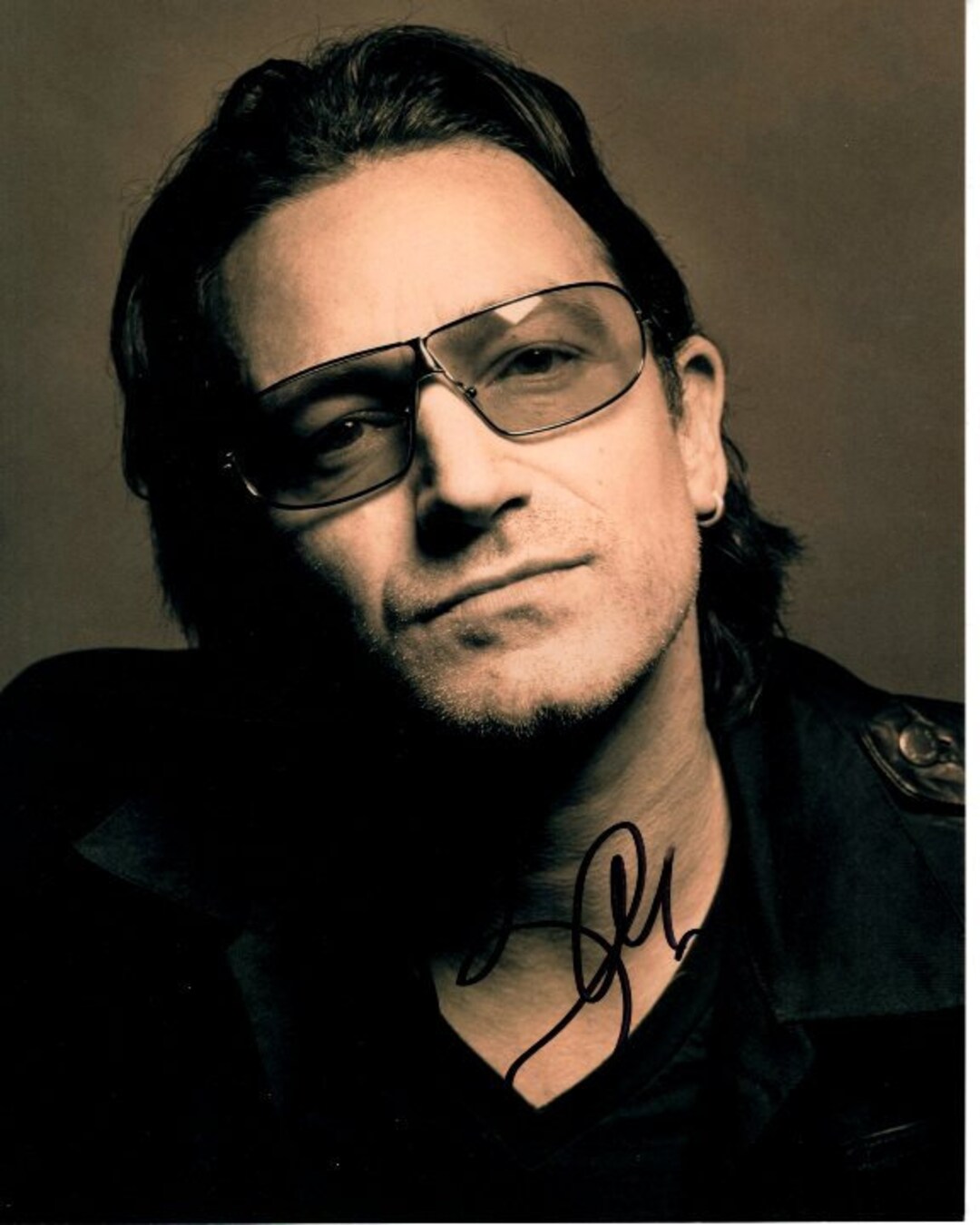 Bono Signed Autographed 8x10 U2 Photo - Etsy