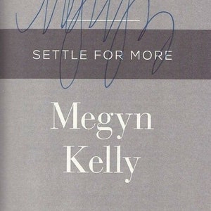 Megyn Kelly Signed Autographed 1st Edition Book - Etsy