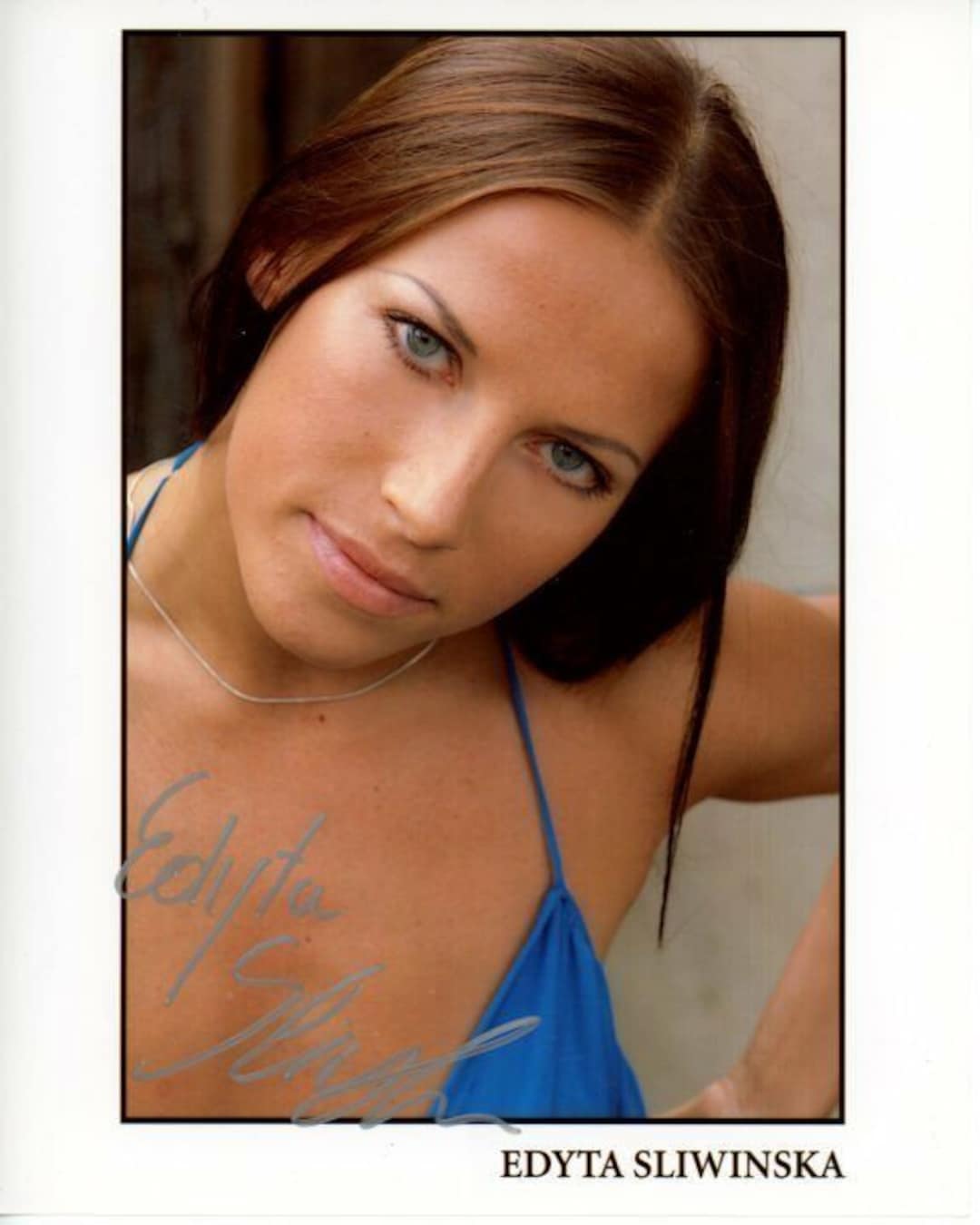 Edyta Sliwinska Signed Autographed 8x10 Photo Dancing With the Stars - Etsy