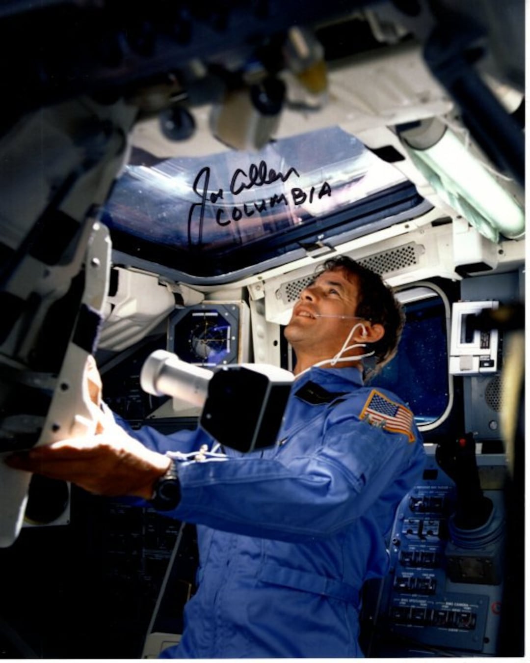 Joseph Joe P. Allen Signed Autographed 8x10 NASA Astronaut Photo - Etsy