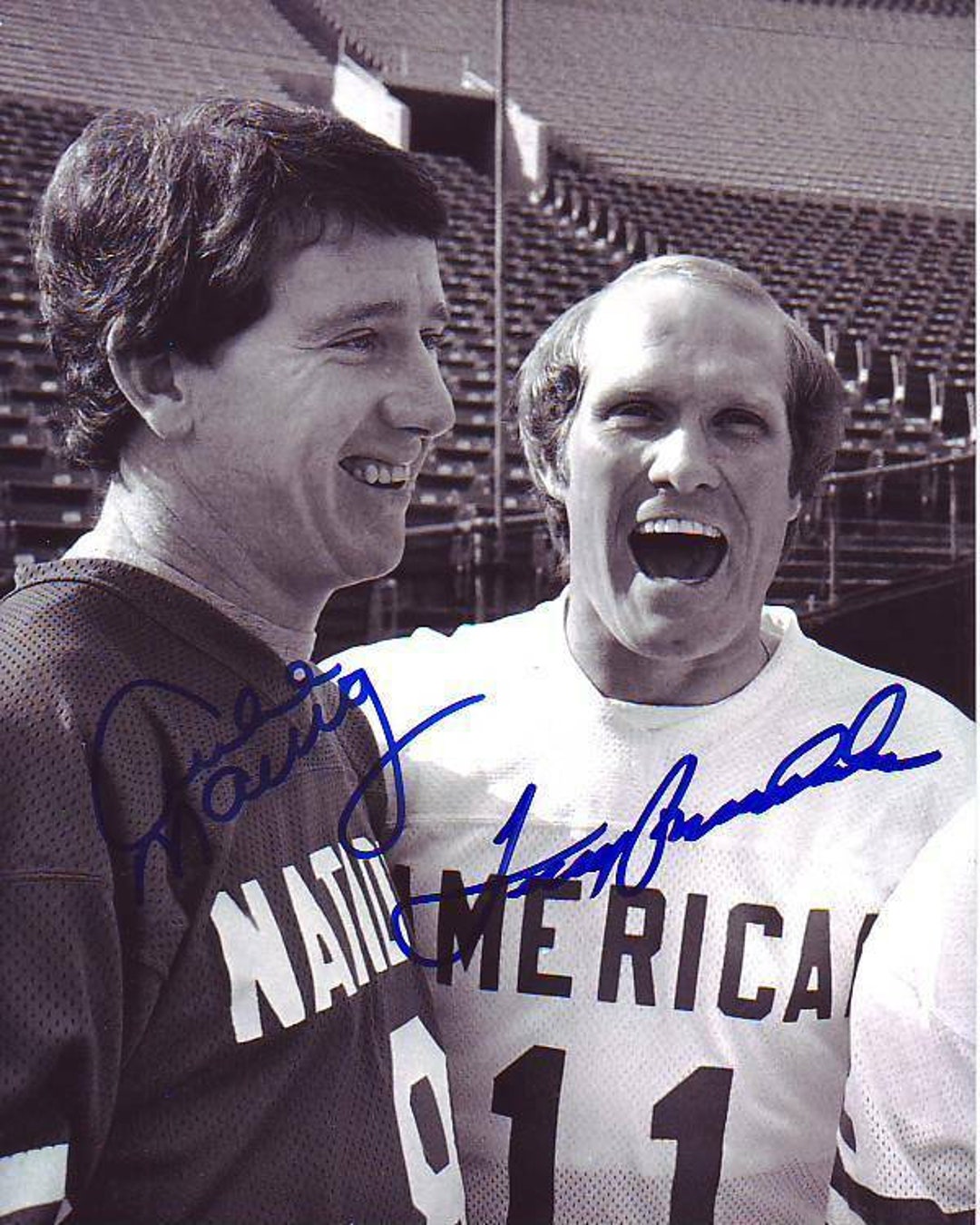 Archie Manning and Terry Bradshaw Signed Nfl Saints and Steelers 8x10 ...