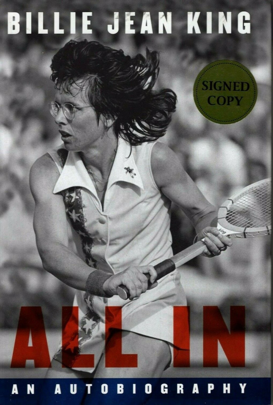 Billie Jean King Signed Autographed 1st Edition Book - Etsy