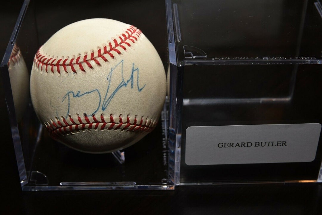 Gerard Butler Signed Autographed Rawlings Baseball Very Rare!!! Full ...