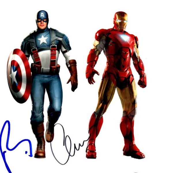 Chris Evans Autograph - Etsy