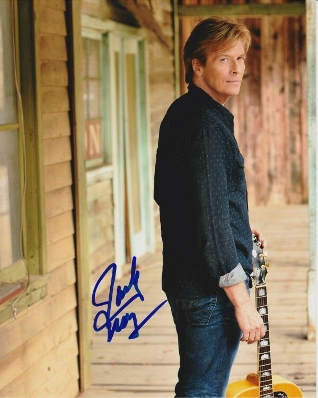 Jack Wagner Signed Autographed 8x10 Gibson Guitar Photo - Etsy