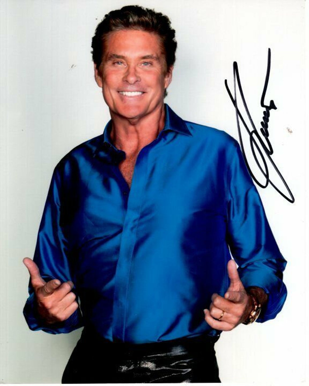 David Hasselhoff Signed Autographed 8x10 Photo - Etsy