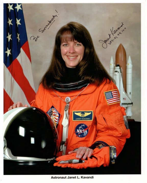 Janet L. Kavandi Signed Autographed 8x10 NASA Astronaut Litho Photo ...