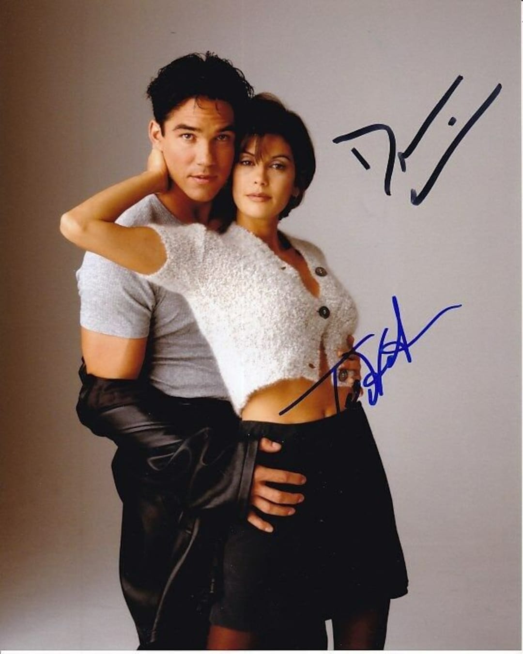 Teri Hatcher and Dean Cain Signed Autographed 8x10 Lois & Clark ...