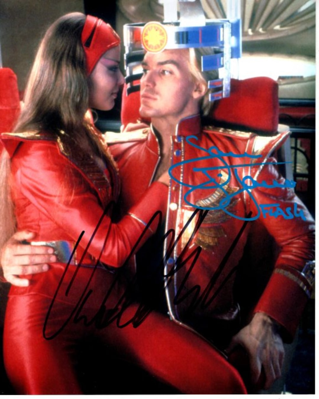 Ornella Muti and Sam J. Jones Signed Autographed 8x10 Flash Gordon Photo - Etsy