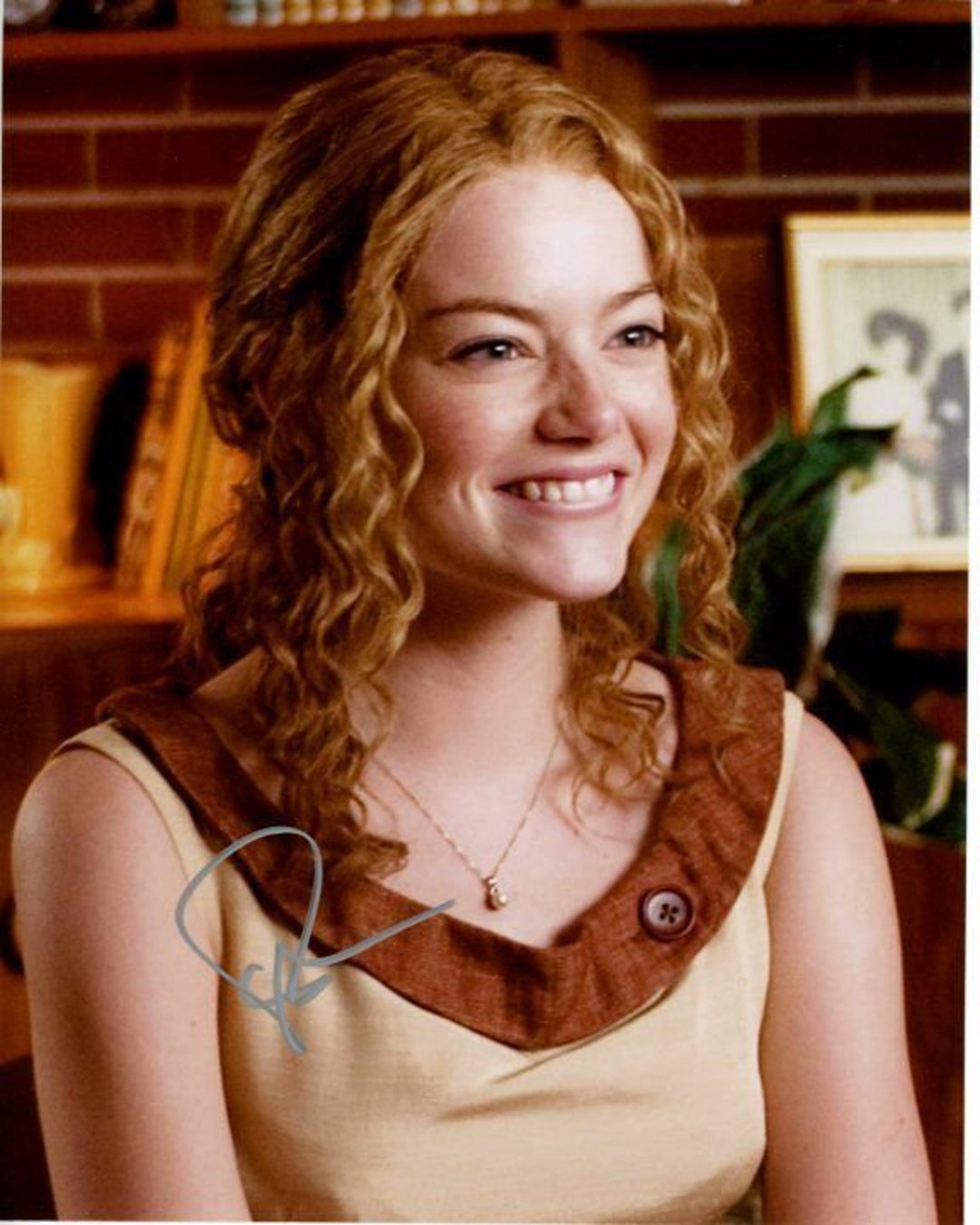 Emma Stone Signed Autographed 8x10 the Help Skeeter Phelan Photo - Etsy