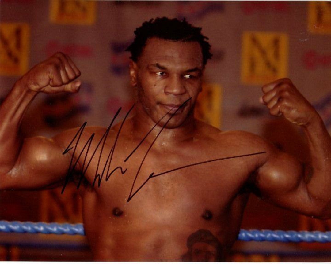 Mike Tyson Signed Autographed 8x10 Photo - Etsy