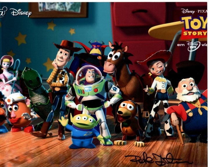 Pete Docter Signed Autographed 8x10 Disney Toy Story Photo - Etsy