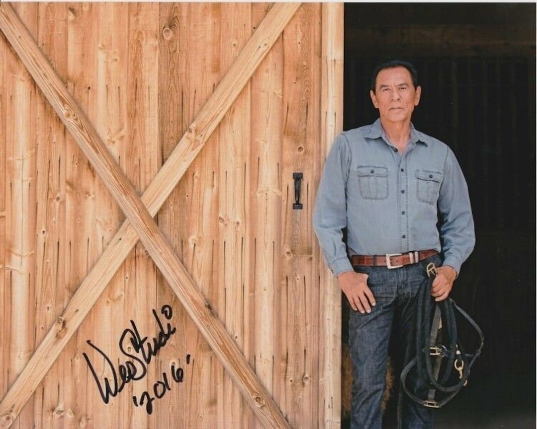 Wes Studi Signed Autographed 8x10 Photo - Etsy