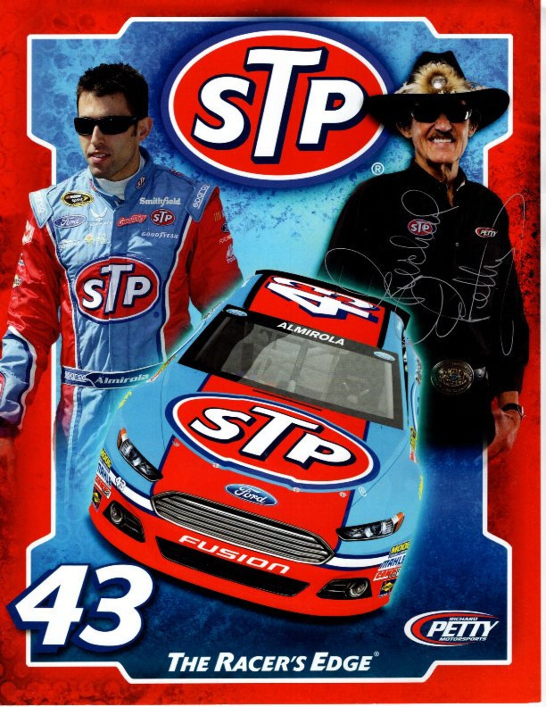 Richard Petty Signed Autographed 8.5x11 NASCAR the King Photo - Etsy
