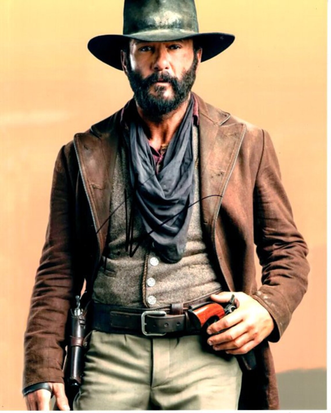 Tim Mcgraw Signed Autographed 8x10 Yellowstone 1883 James Dutton Photo ...