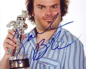 Collectibles Jack Black Signed Autographed Shallow Hal Glossy 8x10 ...