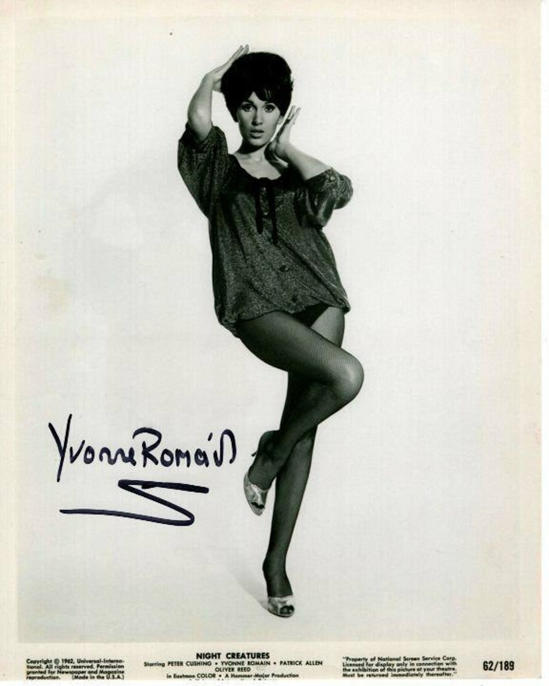 Yvonne Romain Signed Autographed 8x10 Night Creatures Imogene Photo - Etsy