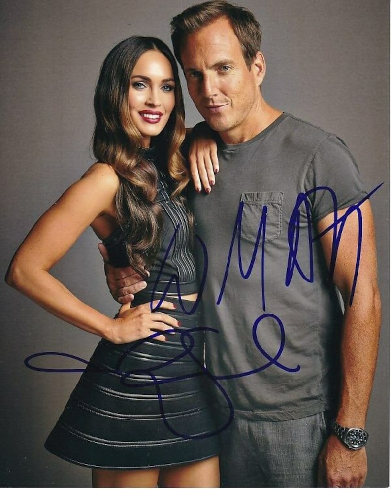 Megan Fox and Will Arnett Signed Autographed 8x10 Tmnt Photo - Etsy