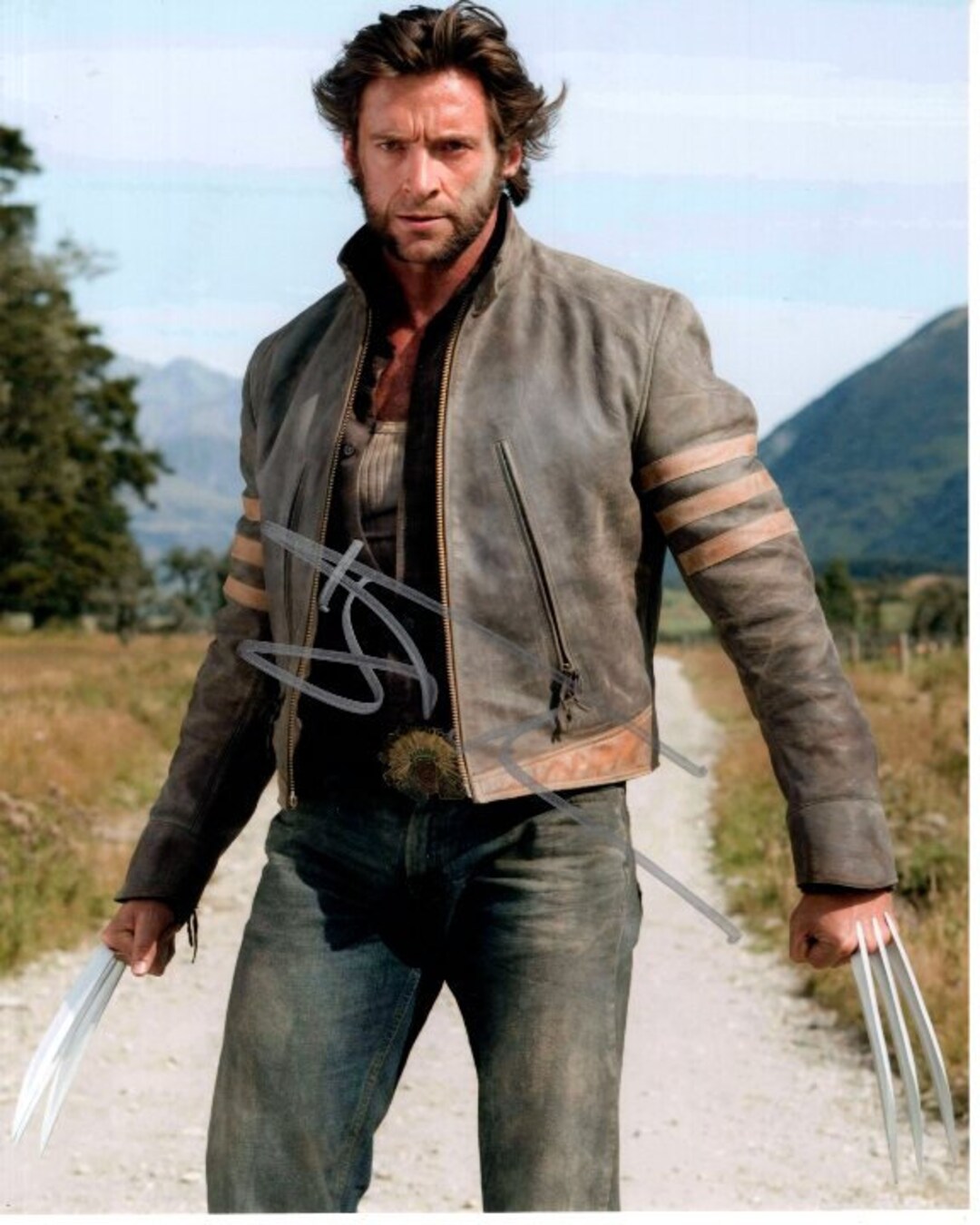 Hugh Jackman Signed Autographed 8x10 Wolverine Photo - Etsy