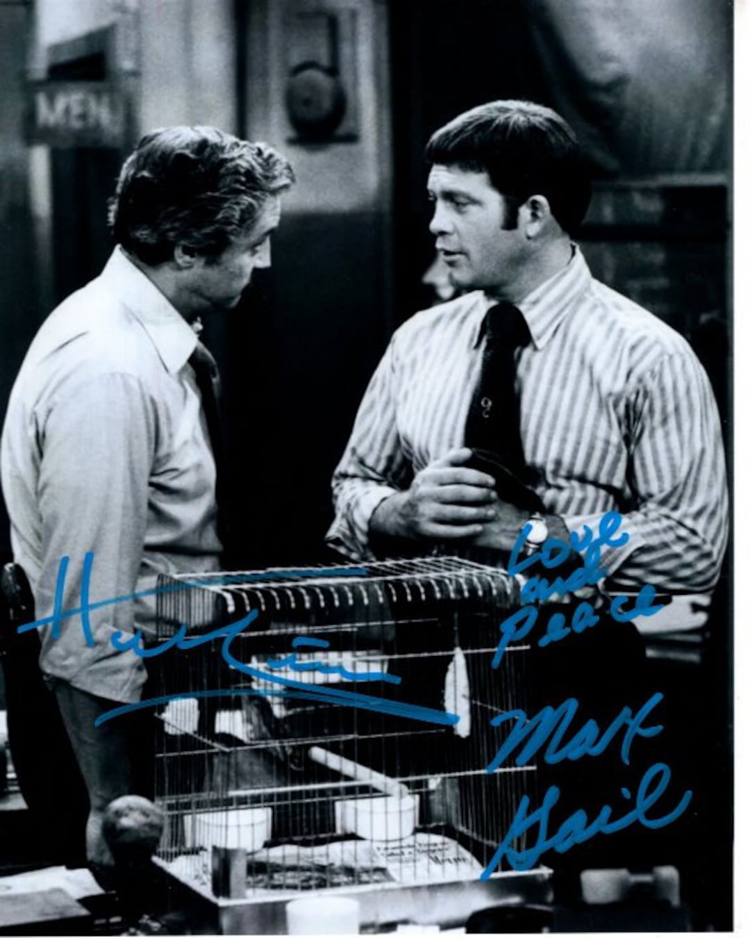 Hal Linden and Max Gail Signed Autographed 8x10 Barney Miller Photo - Etsy