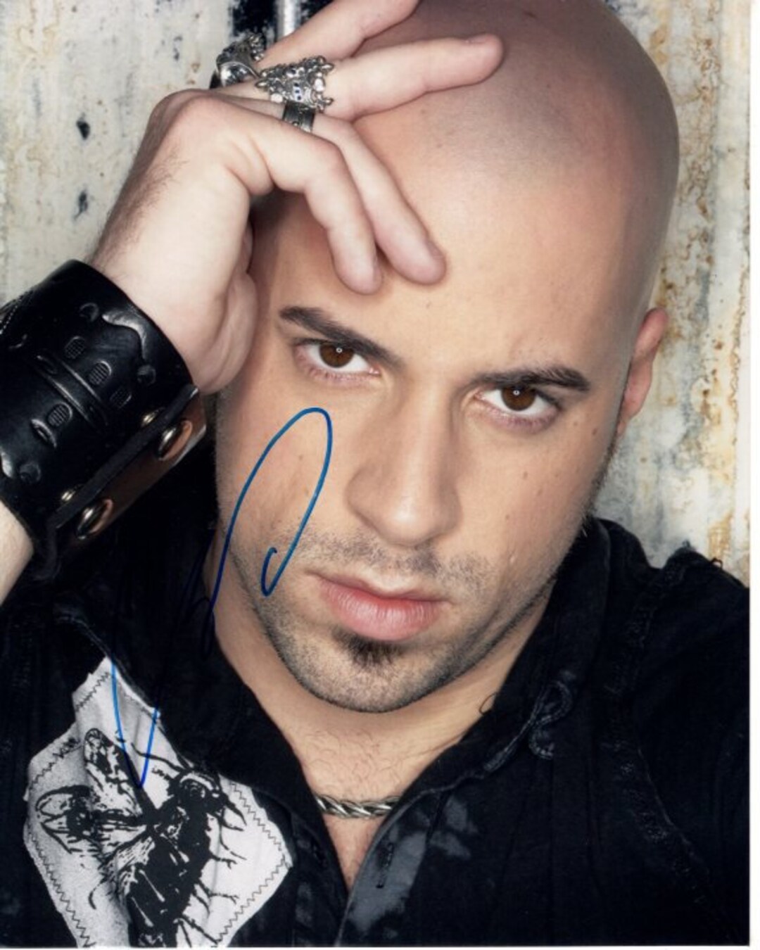Chris Daughtry Signed Autographed 8x10 Photo American Idol - Etsy