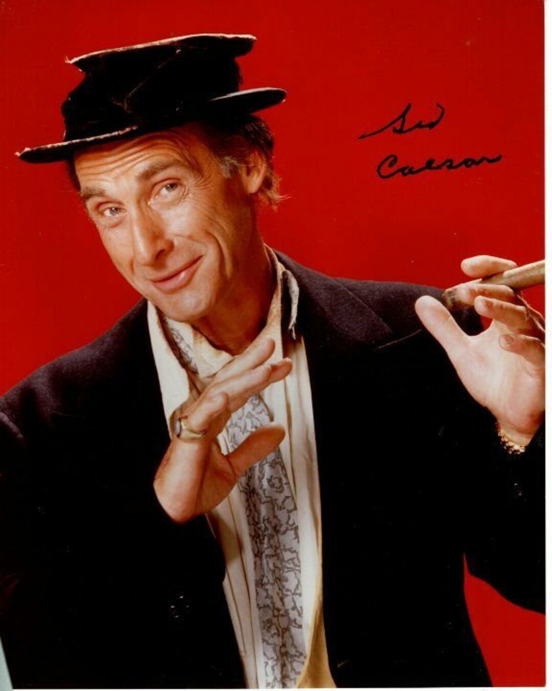 Sid Caesar Signed Autographed 8x10 Your Show of Shows Photo - Etsy
