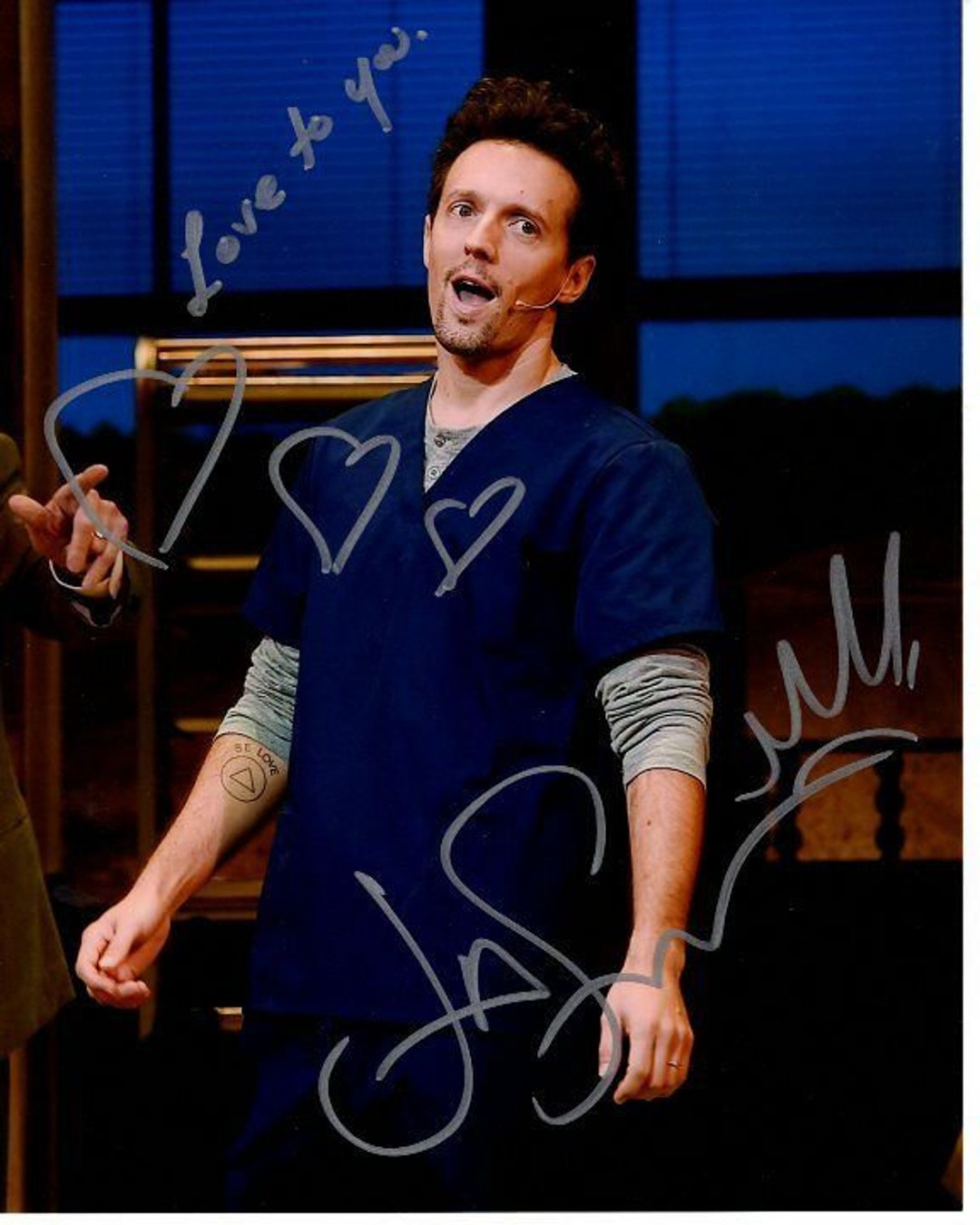 Jason Mraz Signed Autographed 8x10 Waitress Dr. Pomatter Photo - Etsy