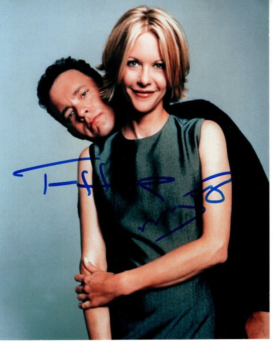 Tom Hanks and Meg Ryan Signed Autographed 8x10 Sleepless in Seattle ...