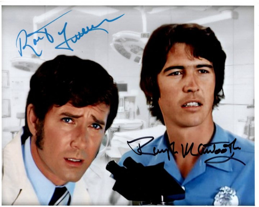 Randolph Mantooth and Robert Fuller Signed Autographed 8x10 Emergency! Photo - Etsy