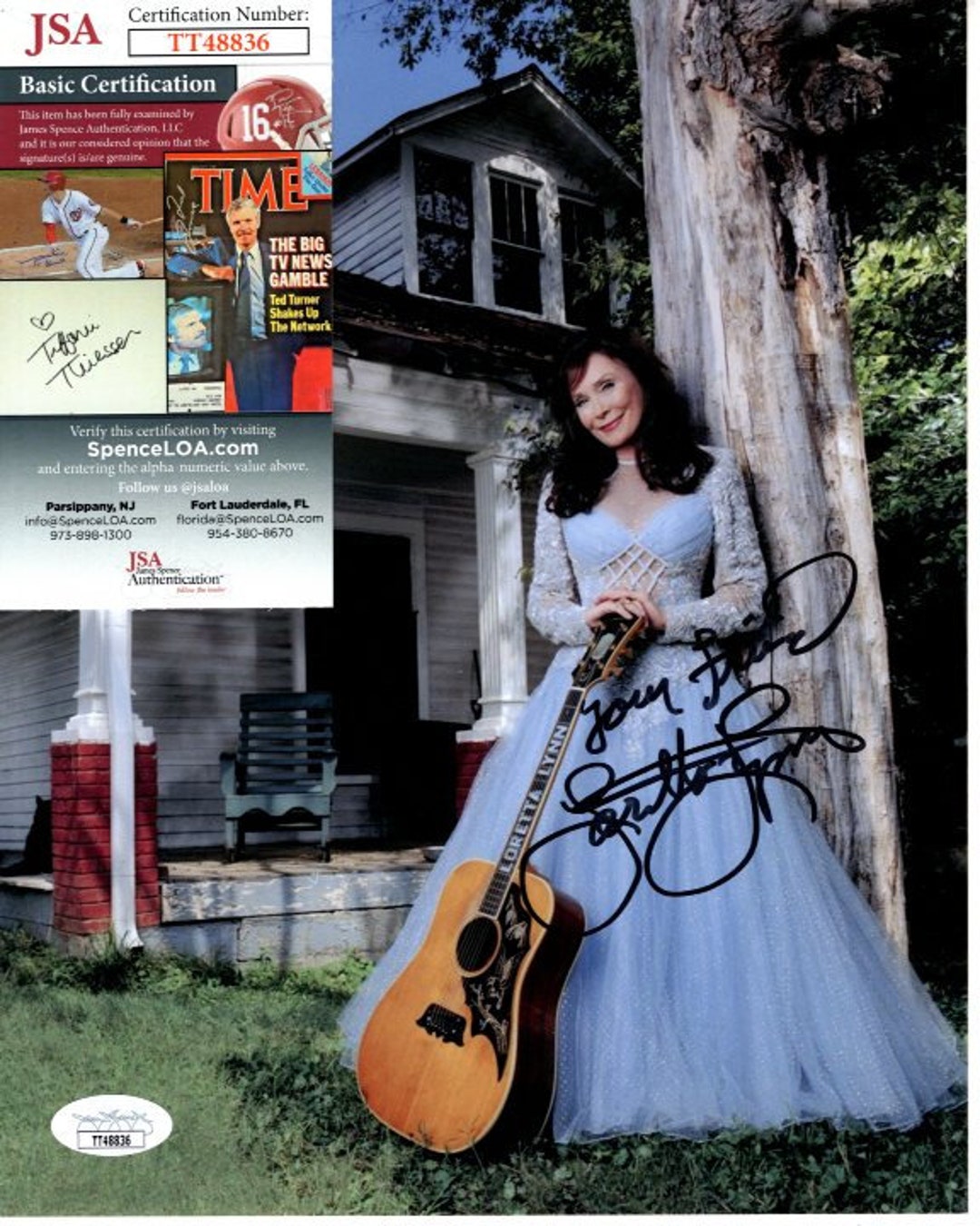 Loretta Lynn Signed Autographed 8x10 Photo JSA - Etsy