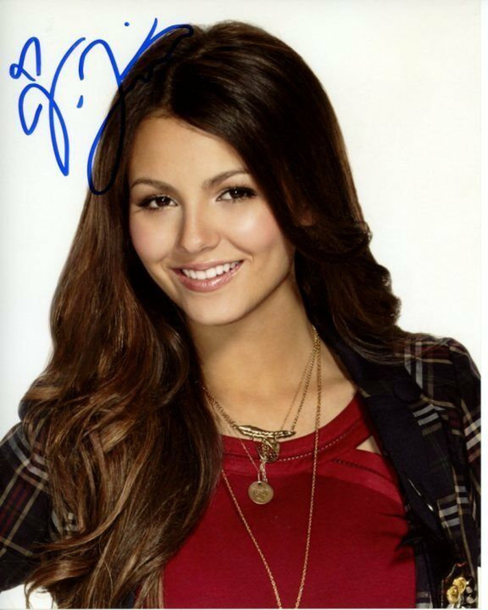 Victoria Justice Signed Autographed 8x10 Photo - Etsy