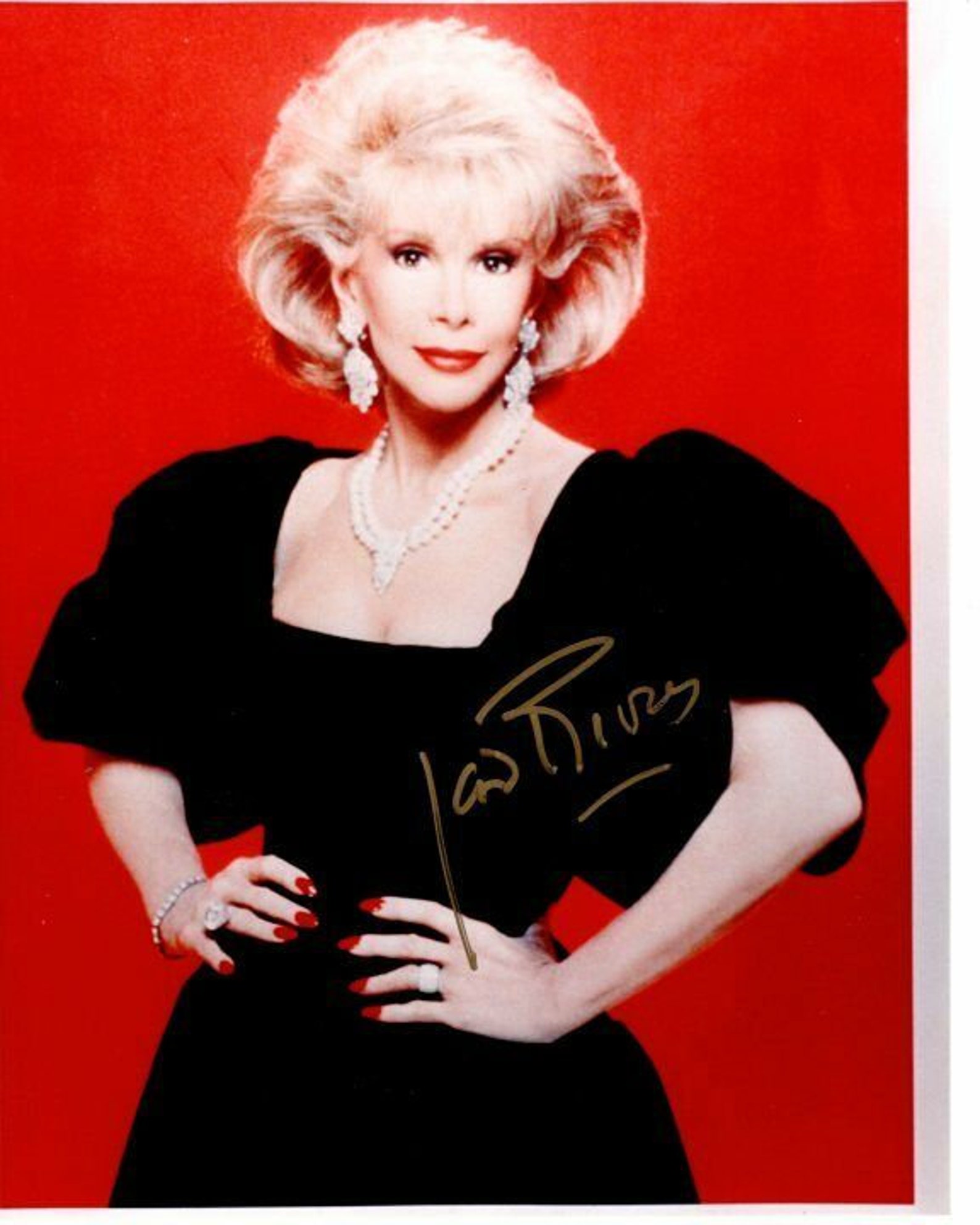 Joan Rivers Signed Autographed 8x10 Photo - Etsy