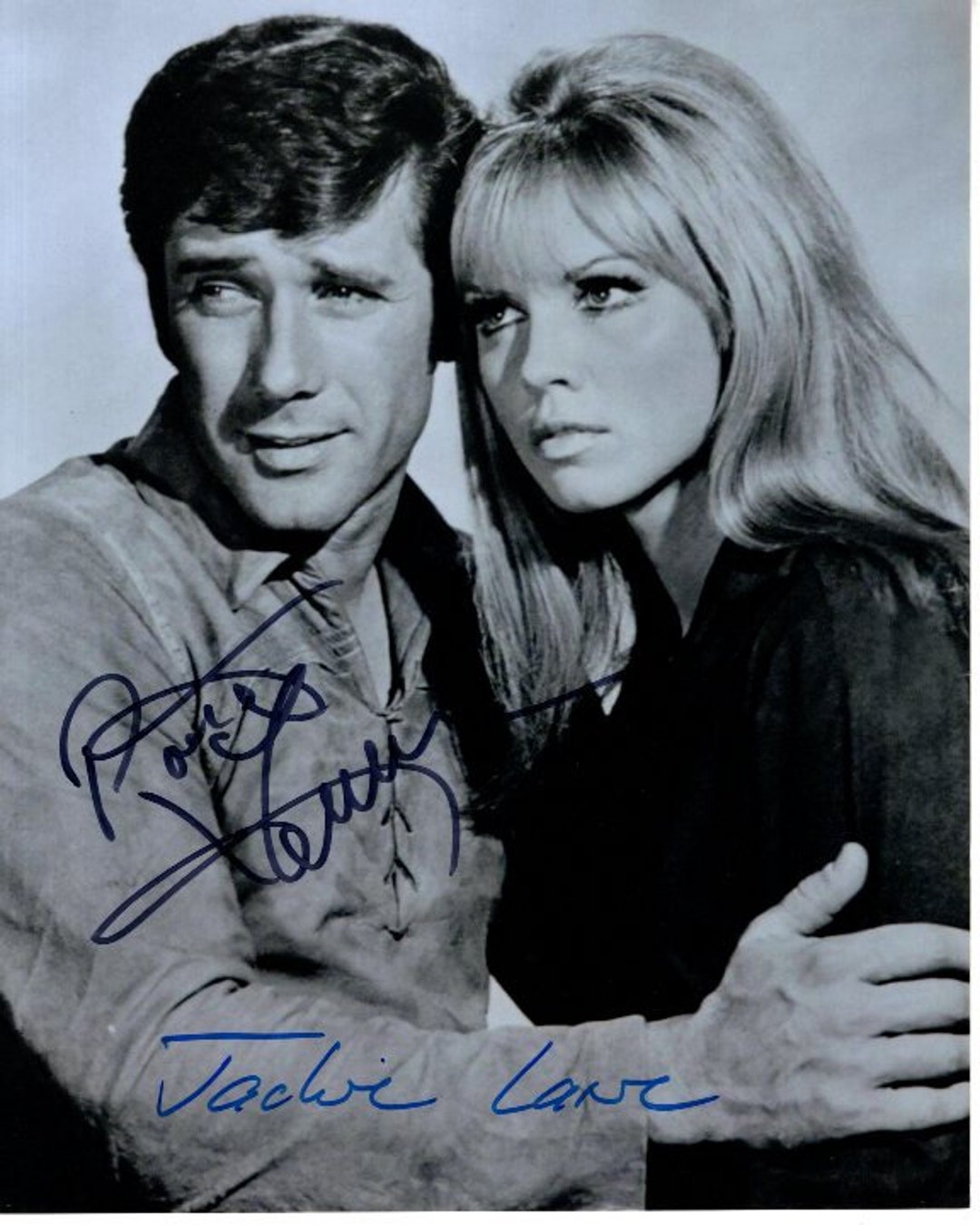 Robert Fuller and Jocelyn Lane Signed Autographed 8x10 Incident at ...